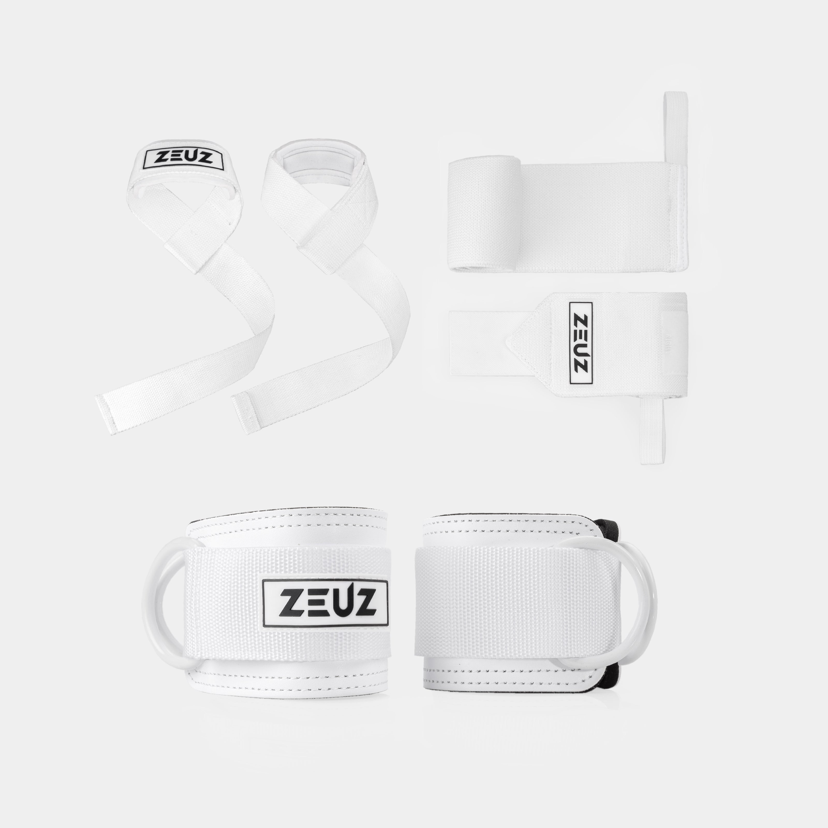 Fitness Prime Pack ZEUZ – Straps & Wraps for Strength Training